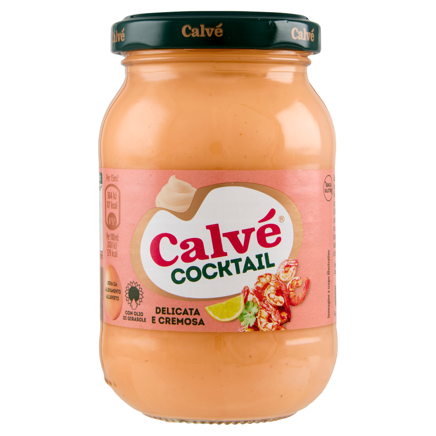 CALVE' SALSA COCKTAIL 225ml (12 in a box) available from italian retai ...