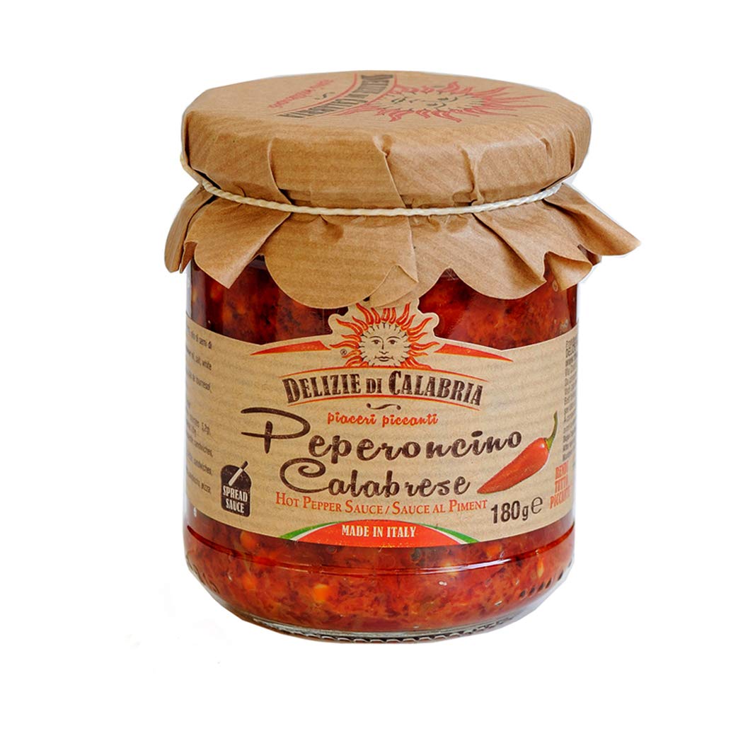 DELIZIE CALABRIA PEPERONCINO TRITATO VETRO 180g (12 in a box) – Itabites