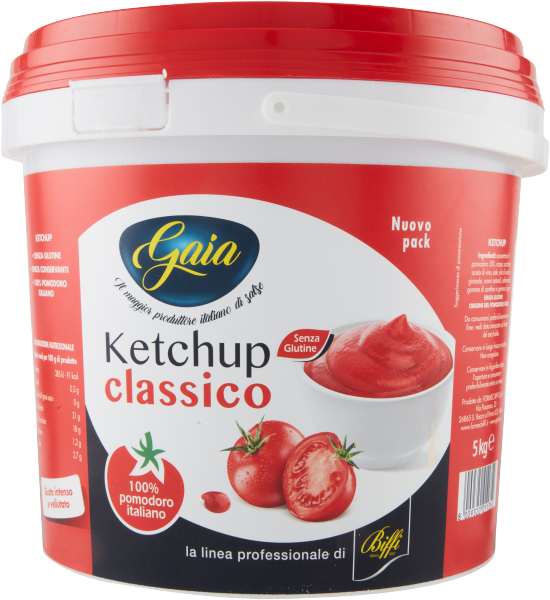 GAIA KETCHUP bucket 5kg (single item) – Itabites