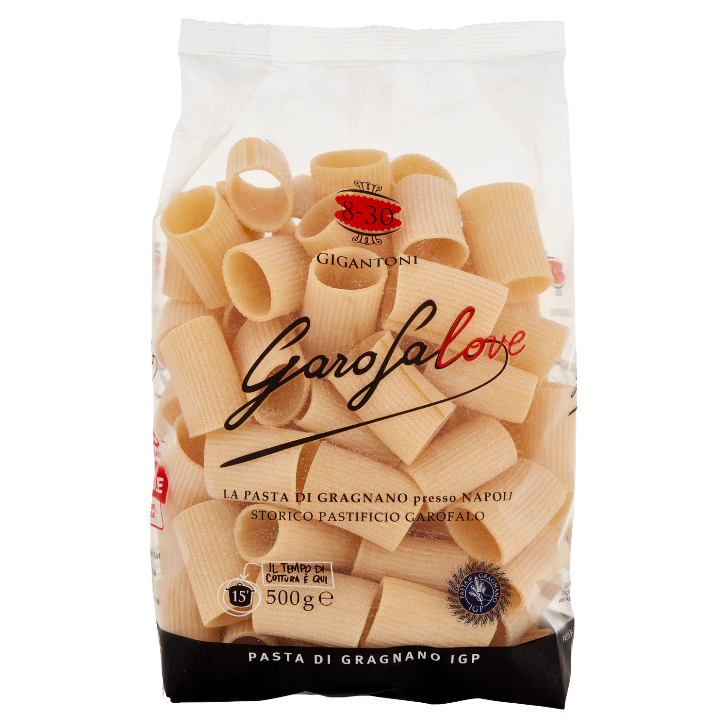 GAROFALO PASTA DI SEMOLA FORMATI SPECIALI GIGANTONI 500g (12 in a box ...