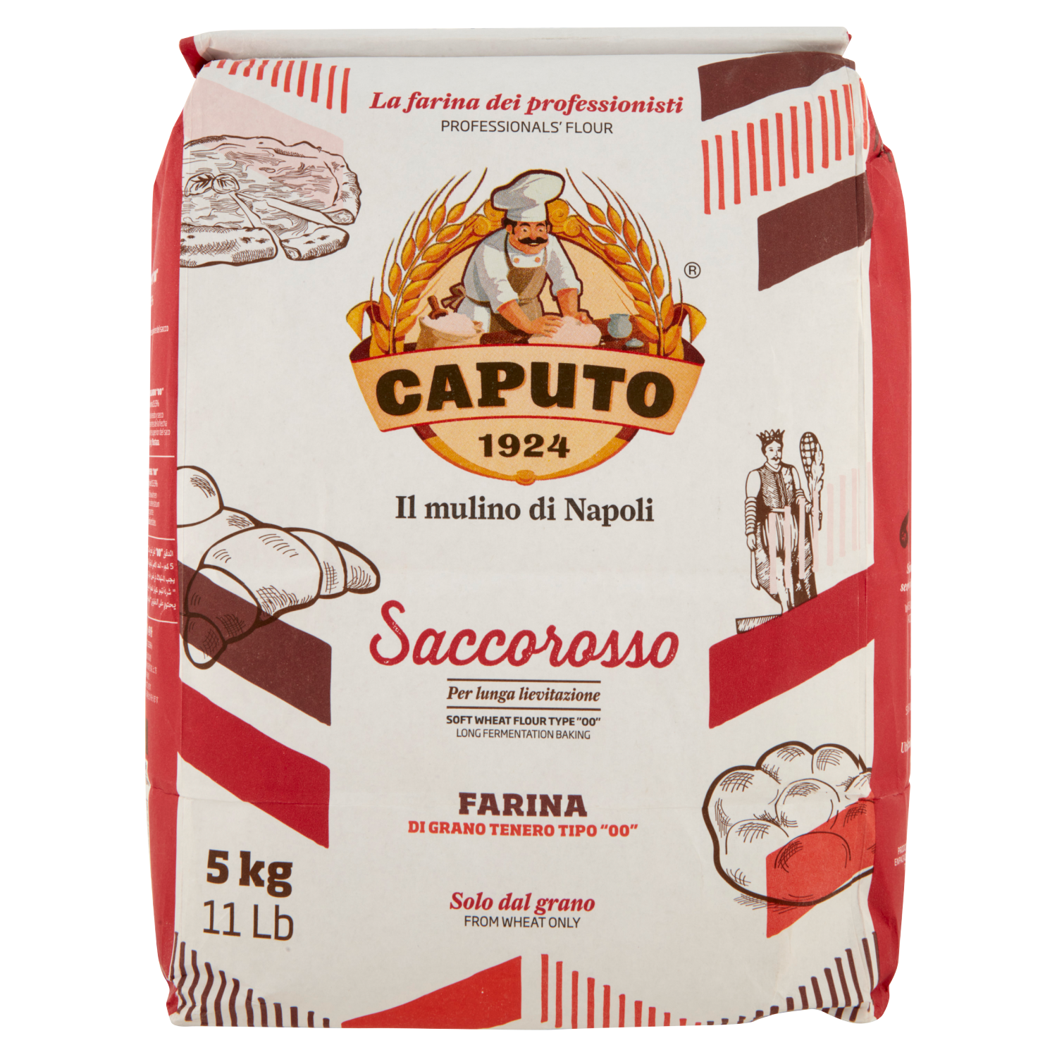 CAPUTO FARINA CUOCO 00 5kg (single bag)available from our italian reta ...